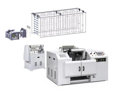 China 7.5KW Auxiliary Textile Warping Machine Makes Weaving Faster Computer Control for sale