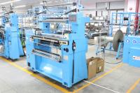China Intelligent High Speed Flat Crochet Machine with Electronic Weft Density Control for Webbing Prod for sale