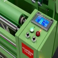 China Intelligent Tensioning Ironing Machine PLC Servo Drive 2% Shrinkage for Webbing for sale
