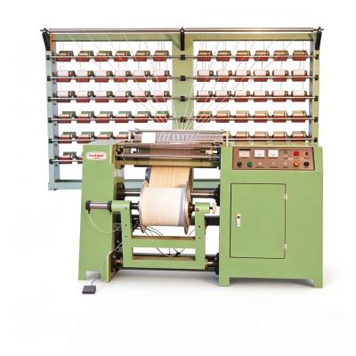 China Auxiliary Elastic Yarn Warping Machine, Pre‑Process Equipment for Narrow Webbing Production for sale