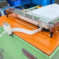 China Infrared Sensor Film Packaging Machine For Webbing Belt Folding And Packing for sale