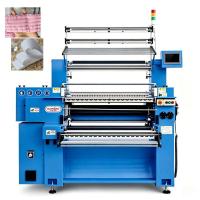 China Intelligent High Speed Flat Crochet Machine with Electronic Weft Density Control for Webbing Prod for sale