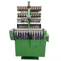 China High‑Speed Servo Flat‑Head Shuttleless Ribbon Loom for Narrow Elastic & Non‑Elastic Webbing for sale