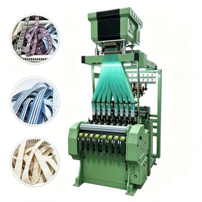 China High-Speed Shuttleless Tape Loom PLC Controlled 8 Strips For Webbing for sale
