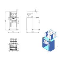 China Automatic High-Speed Needle Pass Machine Frequency Control For Elastic Rope for sale