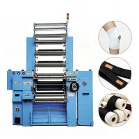 China Fancy Crochet Machine 600mm 8 Weft Bars Yarn Break Auto-Stop For Webbing for sale