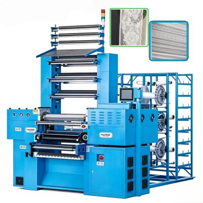 China Computer Jacquard Crochet Machine High‑speed Equipped with Three‑layer Weft Feeding for sale