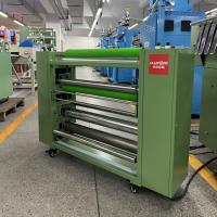 China Tensioning Ironing Machine with PLC Servo Control 2% Shrinkage for Webbing for sale