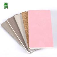 China Contemporary Colorful Decorative Laminated MgO Board 1220*2440mm 1220*2745mm for sale