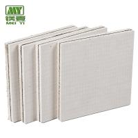 China Eco friendly Soundproof MGO Rock Wool Partition Wall Panel For Hospital Classroom Sound Insulation for sale