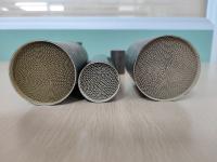 China Three Way Motorcycle Exhaust Catalytic Converter Pt Pd Rh for sale