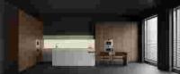 China Custom Lacquer Kitchen Cabinet Modern Style Wood Veneer - 20-40 Day Production with Premium Finish for sale