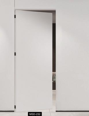China Minimalist Modern Frameless Hidden Door - Invisible Solid Wood Interior Door with 20-40 Day Custom Lead Time for sale