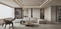 China Contemporary Beige Whole House Furniture with Handle-less Cabinetry - 20-40 Day Custom Design Service for sale