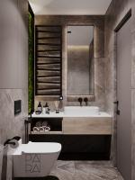 China Customized Bathroom Vanity Cabinet with LED Lighting Modern Design 60cm 120cm for sale