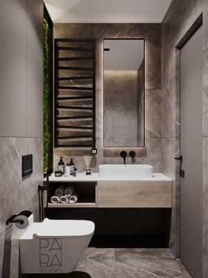 China Customized Bathroom Vanity Cabinet with LED Lighting Modern Design 60cm 120cm for sale
