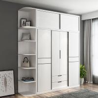 China Modern Sliding Door Wardrobe Set for Bedroom Storage 180cm for sale