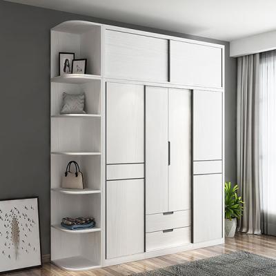 China Modern Sliding Door Wardrobe Set for Bedroom Storage 180cm for sale