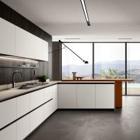 China American Custom Modular Kitchen Cabinet Modern Design Home Furniture with Soft Close Hinges 18mm for sale