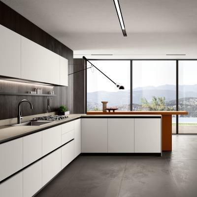 China American Custom Modular Kitchen Cabinet Modern Design Home Furniture with Soft Close Hinges 18mm for sale