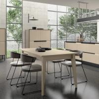 China Modern Modular Kitchen Cabinets European Style PET Waterproof 18mm High-Gloss Finish for sale