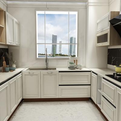 China Modern Lacquer Kitchen Cabinet Modular MDF Joinery for Home Furniture 18mm for sale