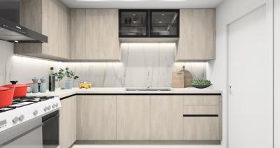 China Modern European Luxury Custom Kitchen Cabinets Lacquer Finish Durable MDF Wall Cabinets 20-40 Days Lead Time for sale
