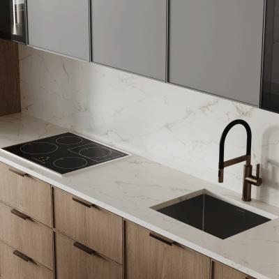China Smart Home And Ready To Assemble Modular Kitchen Customized Modern Storage Melamine Kitchen Cabinet for sale