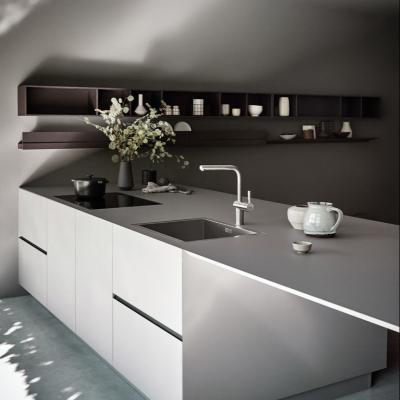 China Modern Style Complete And Countertops Designs Lacquer Kitchen Cabinets For Apartment for sale