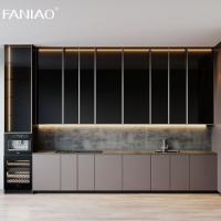 China Modern Designs PVC Kitchen Furniture Modular Kitchen Cabinet for sale