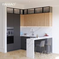 China China Manufacturer Direct Melamine Kitchen Cabinet 18mm E1 Grade for Apartments Hotels for sale
