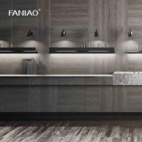 China Building Project Contractor RTA Solid Wood Melamine MDF Plywood Kitchen Cabinets Sets for sale