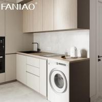 China Custom Hotel Mini Kitchen Cabinet Solid Wood Hotel Kitchenette for sale