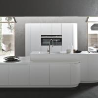 China 2025 Modular White Lacquer Kitchen Cabinet 18mm MDF Plywood Pantry Storage for sale