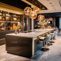 China High Gloss Paint European Frameless Modular Kitchen Cabinets with Soft Closing Drawers 18mm Plywood for sale