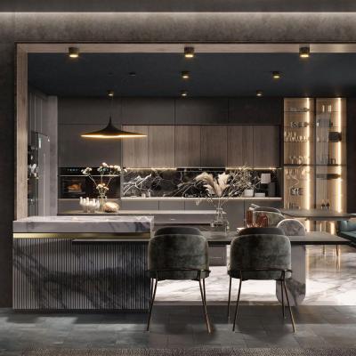 China Modern Designs Full Furniture Lacquer Modular Kitchen Cabinets for sale