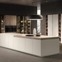 China Custom Kitchen Cabinet Design Mdf Modern Lacquer Wood Kitchen Cabinets Design for sale