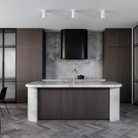 China White Painted Solid Wood Kitchen Cabinet Set for Apartment with Soft Close Hinges for sale