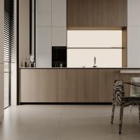 China White Painted Solid Wood Kitchen Cabinet Set for Apartment with Soft Close Hinges for sale