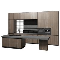 China Factory Direct High Gloss Melamine Kitchen Cabinets 16mm MDF Modern Lacquer Cupboard for sale
