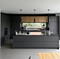 China Automatic 304 Stainless Steel Kitchen Storage Cabinet with Sensor Lift System 0.8mm-1.5mm for sale