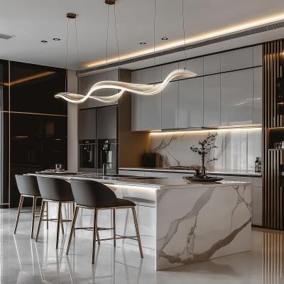 China PVC Modular Kitchen Cabinet with 304 Stainless Steel Sink 16mm Melamine Board for Minimalist Spaces for sale