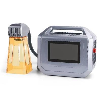 China Handheld laser marking machine engraving machine 20W 30W 50wcoding machine logo portable metal laser engraving machine fiber optic for sale