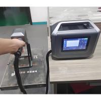 China Handheld laser marking machine engraving machine 20W 30W 50wcoding machine logo portable metal laser engraving machine fiber optic for sale