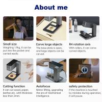 China Laser engraving machine - Compact and portable automatic focusing DIY engraving machine - Home use - Street vending - Laser cutting machine for sale