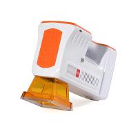 China Portable Handheld Laser Fiber Marking Machine Touch Screen Lithium Battery Printer with DXF Graphic Format Support New Condition for sale