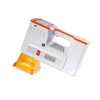 China Portable Handheld Laser Fiber Marking Machine Touch Screen Lithium Battery Printer with DXF Graphic Format Support New Condition for sale