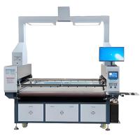 China Panorama Digital Printed Sportswear Embroidery LASER Cutting Machine New Core Bearings AI for Badge Lace Curtain Swimsuit Fabric for sale