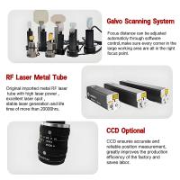 China Fast Speed Laser Marking and Cutting Machine Designed for Fabric Leather Label Wedding Card Laser Cutting Condition New for sale