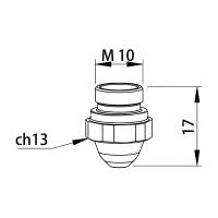 China Laser Cutting Head Nozzle 3-01899 3-04275 3-01901 3-01902 H08 Fiber Laser Nozzles for Bytronic for sale